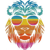 Retro Lion Design