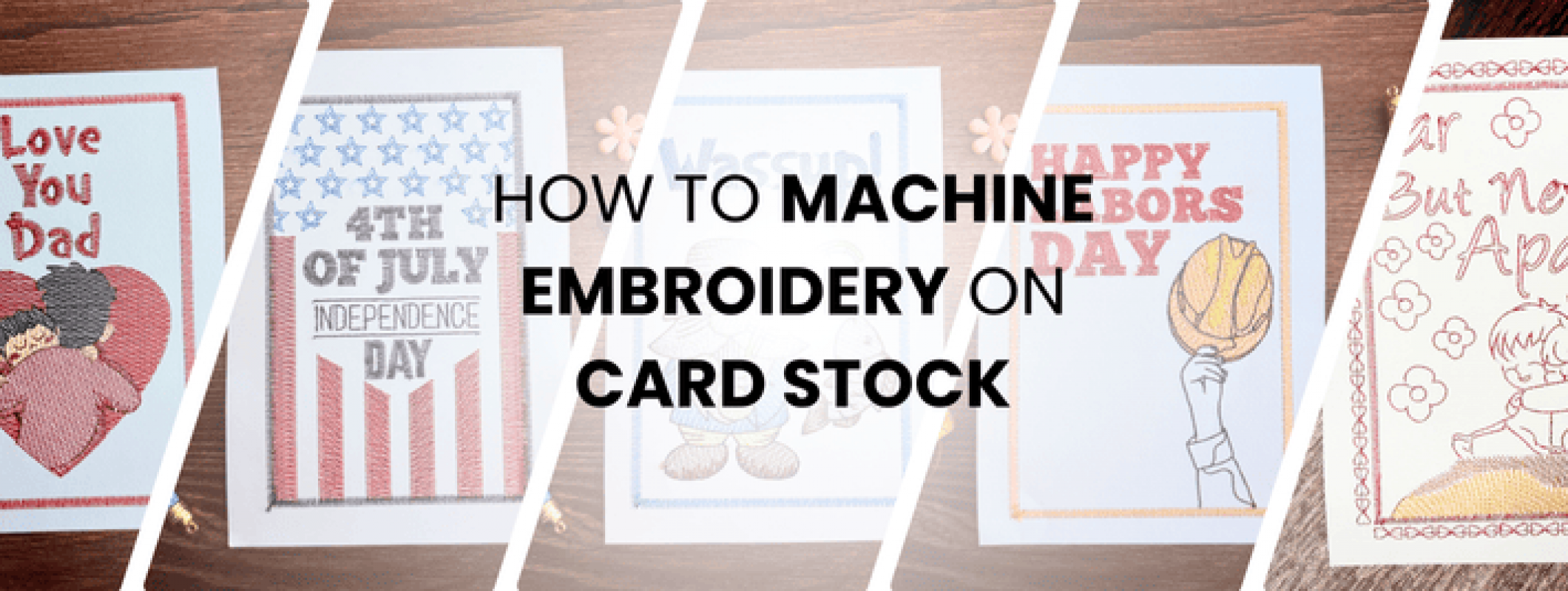 How to Machine Embroidery on Card Stock| Machine Embroidery Tips ...