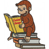 Curious George Embroidery Design