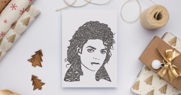 Michael Jackson Word Art