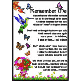 Remember Me Poem