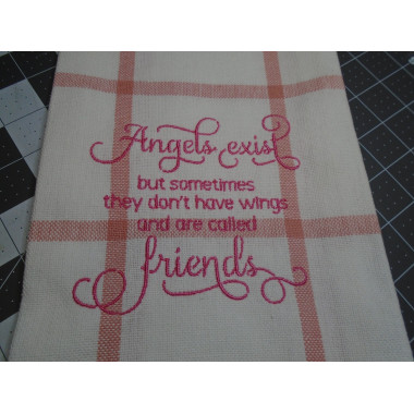 Guitar Quote Embroidery Design