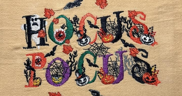 Word Art Embroidery