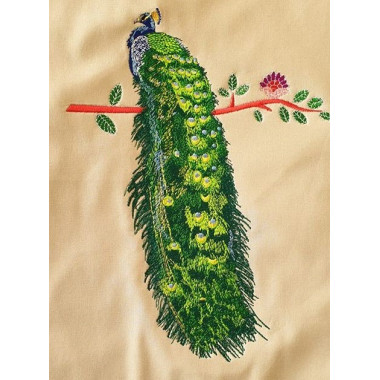 Peacock Embroidery Pattern