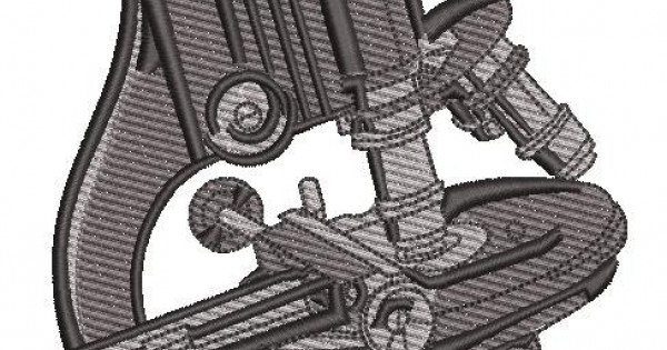 Microscope Embroidery Pattern