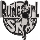 Rude Girl Ska Embroidery Design