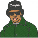 Straight Outta Compton Embroidery Design