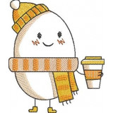 Cozy Humpty Dumpty Embroidery Design