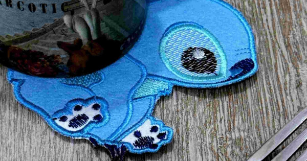 Lost Stitch - Applique Embroidery Design - Instant Download