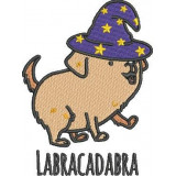 Labracadabra Embroidery Design