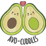 Avo Cuddles Embroidery Design