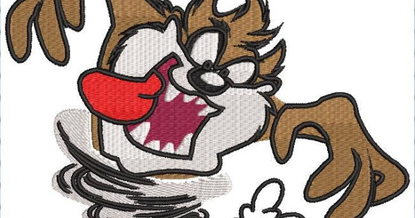 Wild Devil Embroidery Design