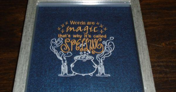 Words Are Magic Quote
