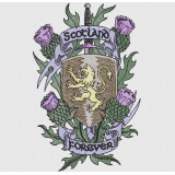 Scotland Forever Embroidery Design