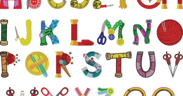 Sewing Alphabets