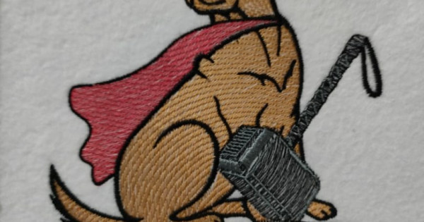 Labra Thor Embroidery Design