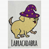 Labracadabra Embroidery Design