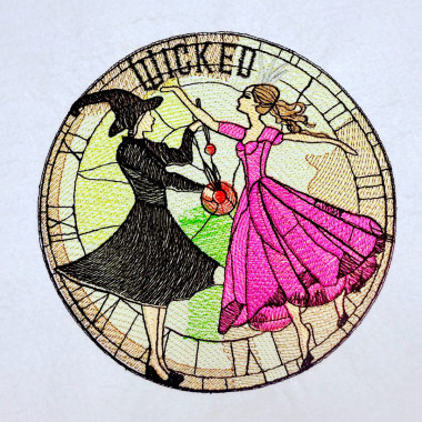 Wicked Witches Embroidery Design