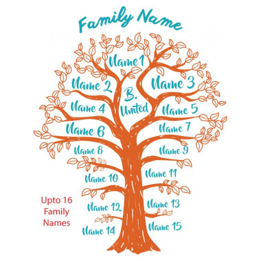 Family Tree Embroidery