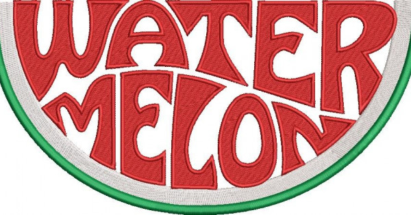 Watermelon Wordart