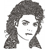 Michael Jackson Word Art