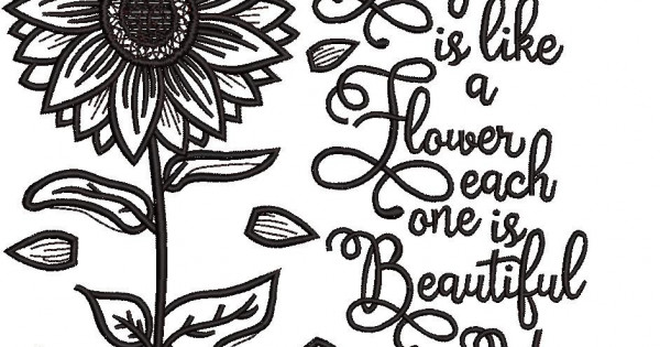 A Daughter Is Like A Flower
