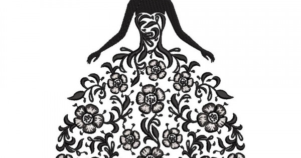 Floral Dress Design
