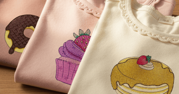 Mylar Machine Embroidery Pattern