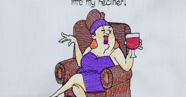 Mechanic Work Funny Lady Saying Embroidery Design - Instant Download