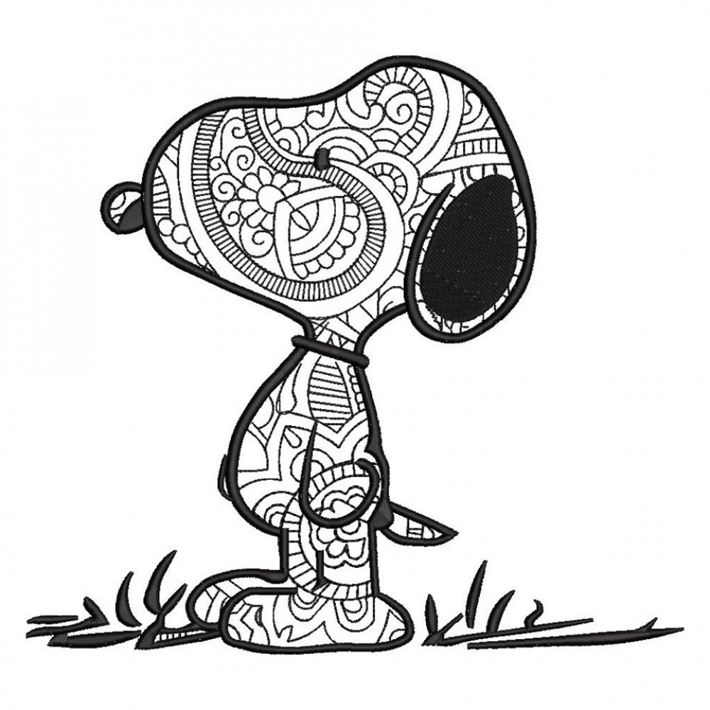 Mandala Art Embroidery Design